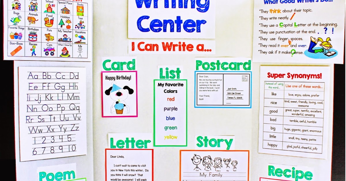 Writing Center!!! | Mrs. Gilchrist's Class