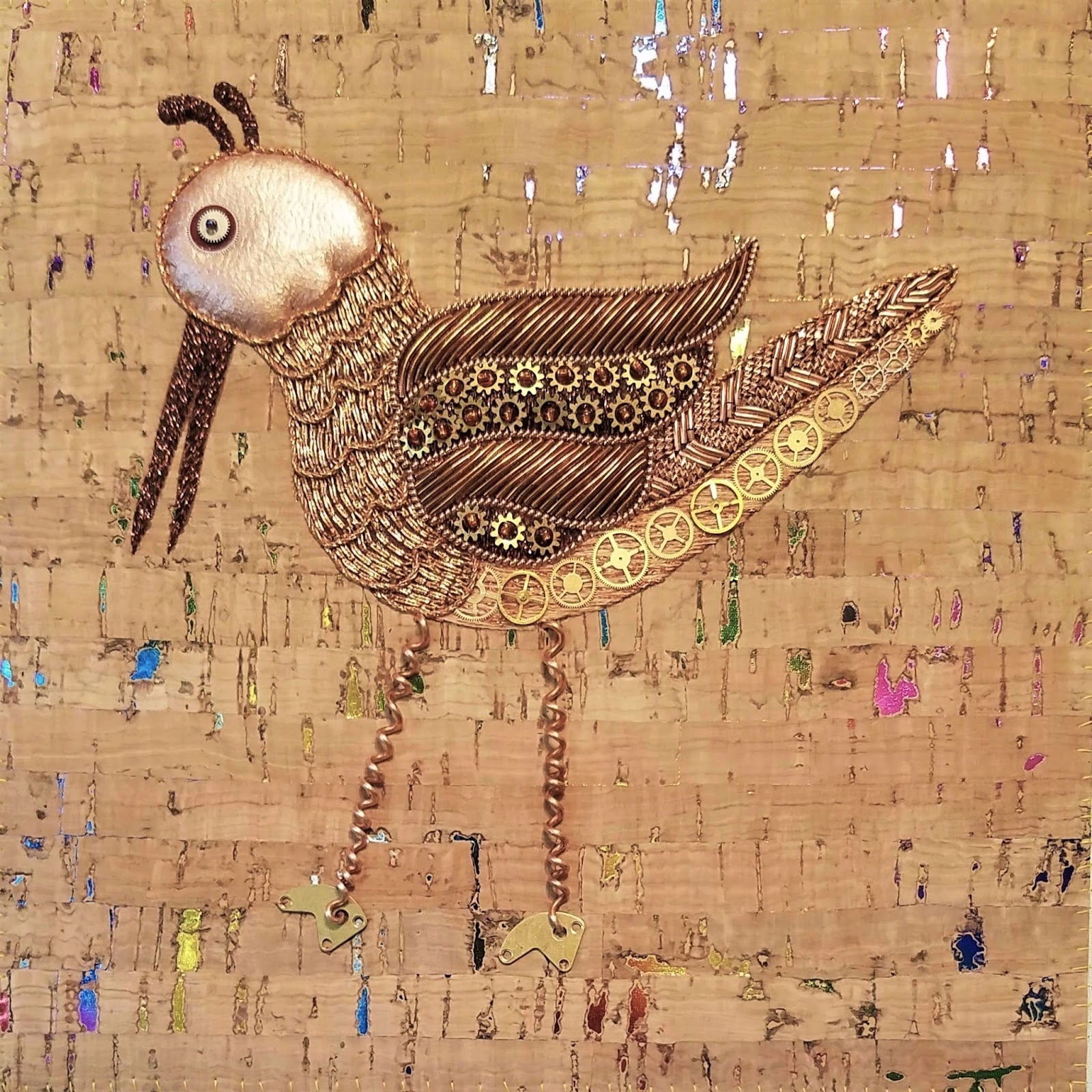 Carolyn Standing Webb: copper critters