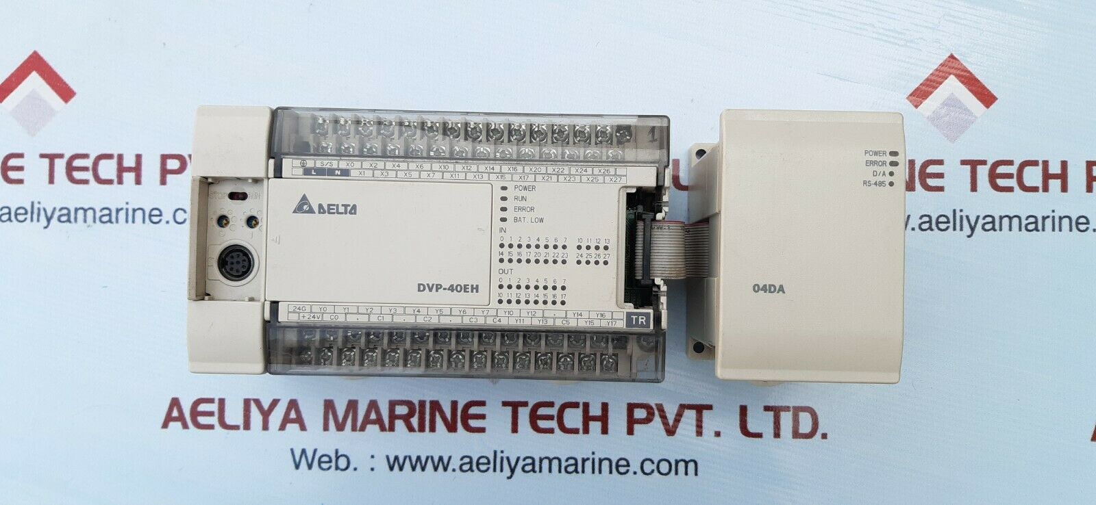 DELTA DVP04AD-H2 & DVP40EH00T2 PLC PROGRAMMABLE CONTROLLER - Aeliya Marine