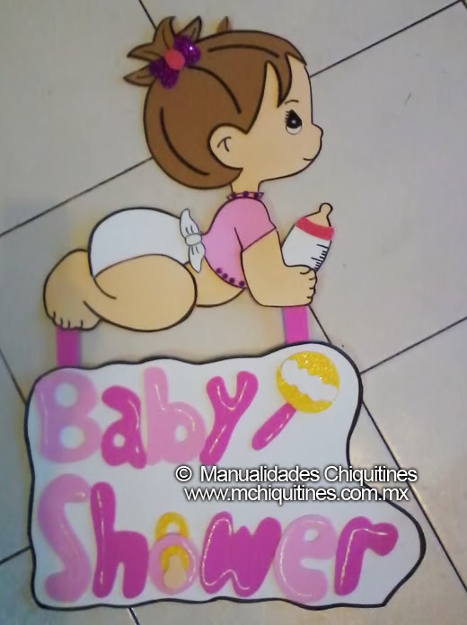 Manualidades Chiquitines: Figuras de foamy (goma eva, fomi) para Baby ...