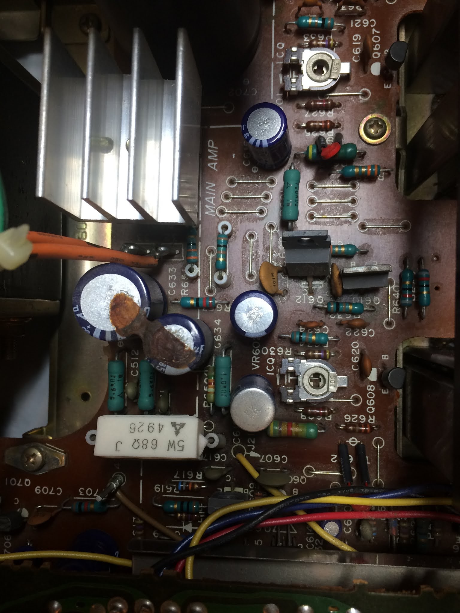 Oleg's Vintage Audio: Technics SA-600 Receiver Restoration