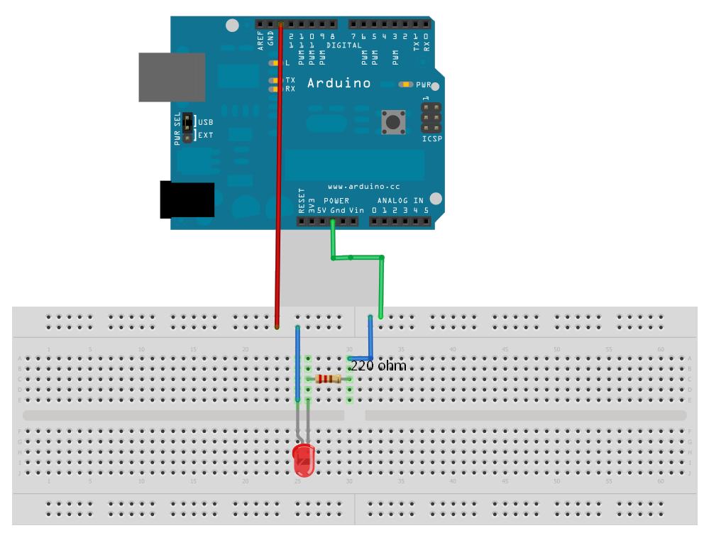 Central AVR: PRIMEIRO PROJETO COM O ARDUINO, PISCA LED.