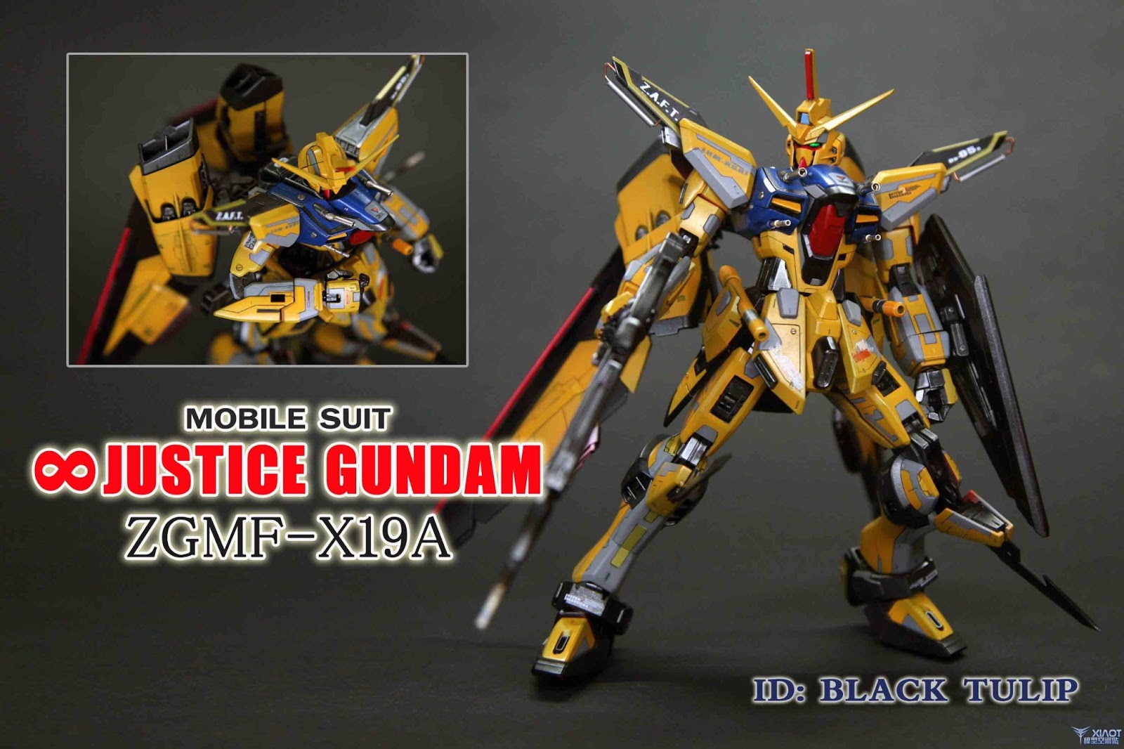 GUNDAM GUY: MG 1/100 Infinite Justice Gundam - Customized Build