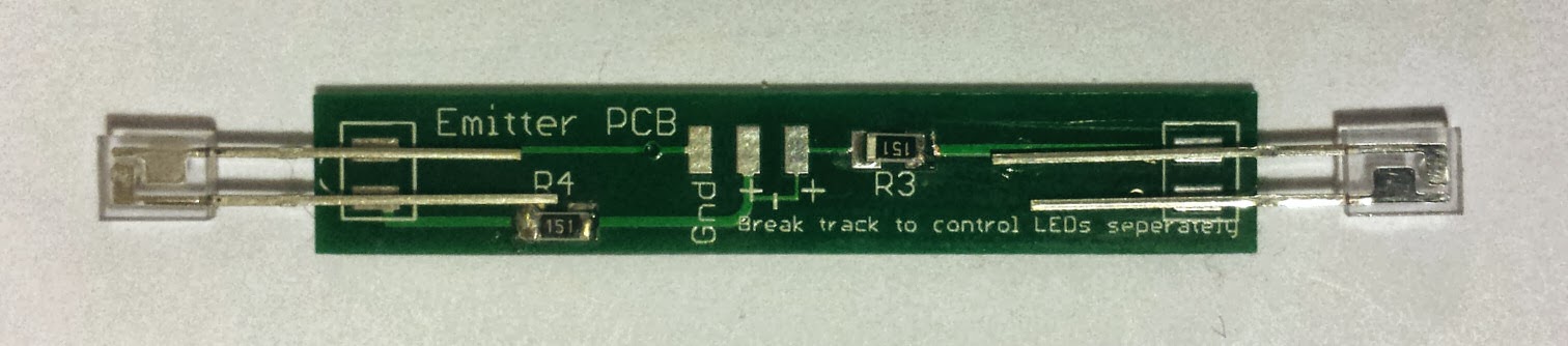 Gadjet's Blog: PCBs for mounting the Chronograph sensors