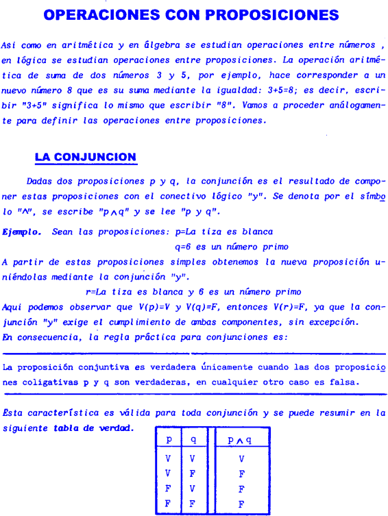 CONJUNCION DISYUNCION CONDICIONAL NEGACION EJERCICIOS RESUELTOS DE LÓGICA PROPOSICIONAL