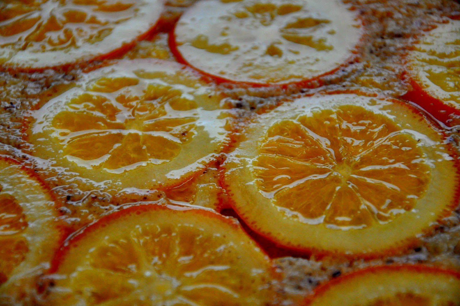 Torta invertida de Naranjas