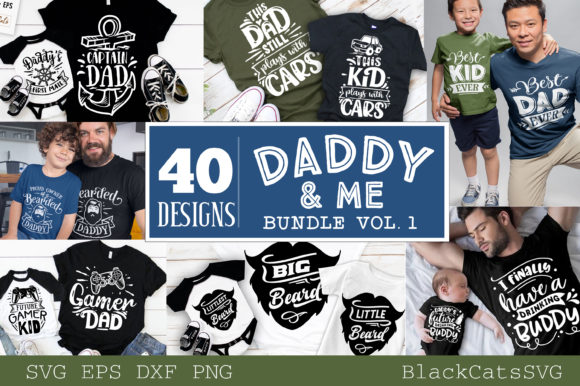 Daddy and Me Bundle 40 Designs Vol 1