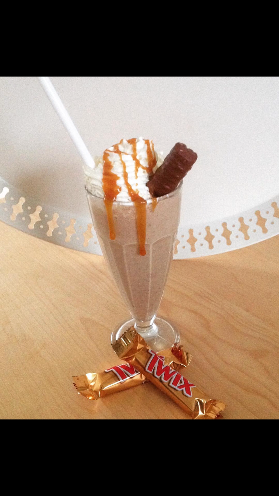 Milk shake twix