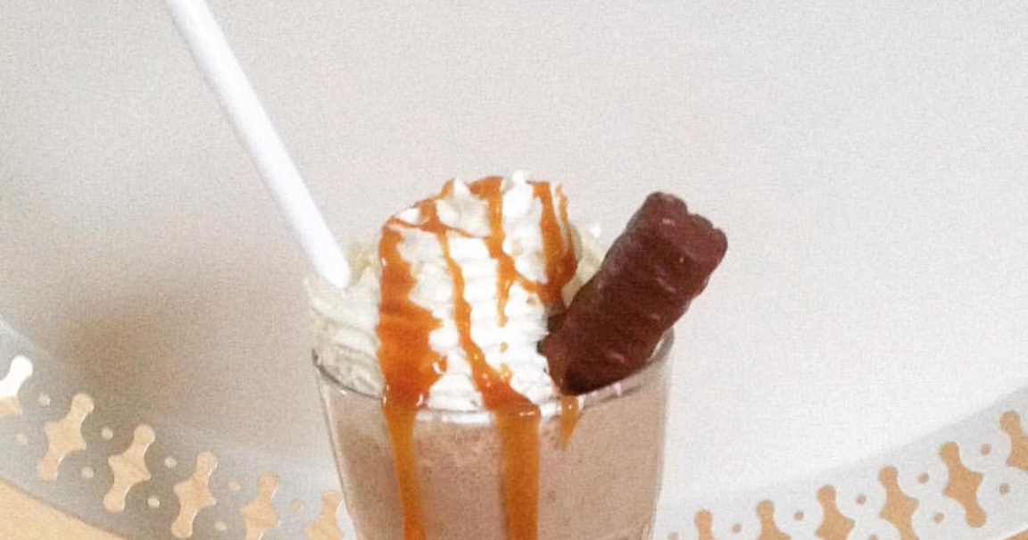 Milk shake twix
