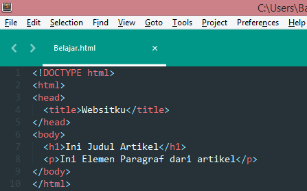 Pengertian dan Perkenalan HTML - Developer Cupuh