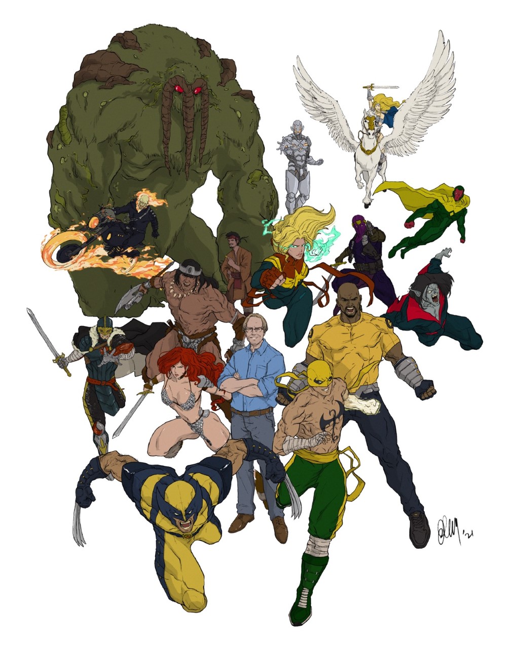 "Hero Envy" The Blog Adventures: THE OFFICIAL ROY THOMAS CHARACTERS ...