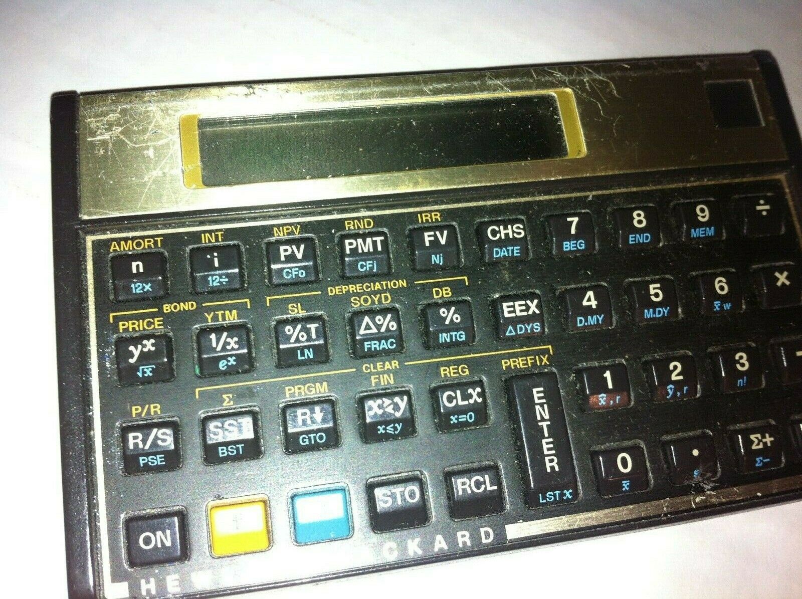 TheOldTechGeezer: TLC on an HP-12C