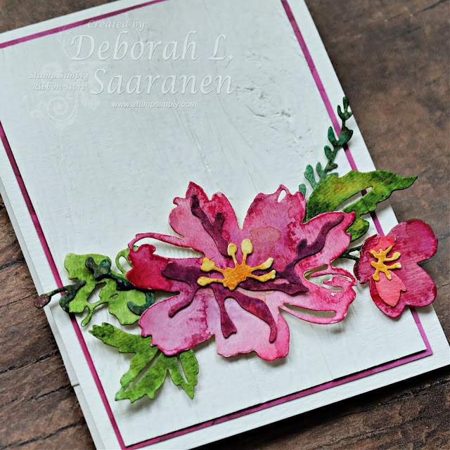 Dream in Color...: Blossoms Sympathy Card