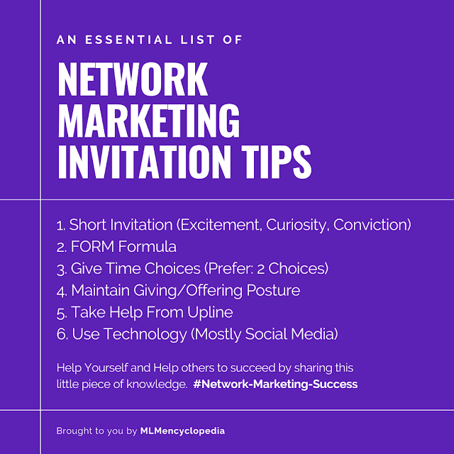 How to invite for the network marketing business opportunity ...