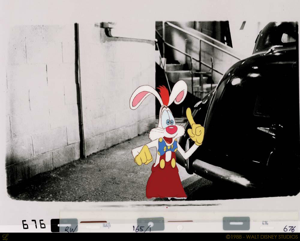Living Lines Library: Who Framed Roger Rabbit (1988) - Production Cels