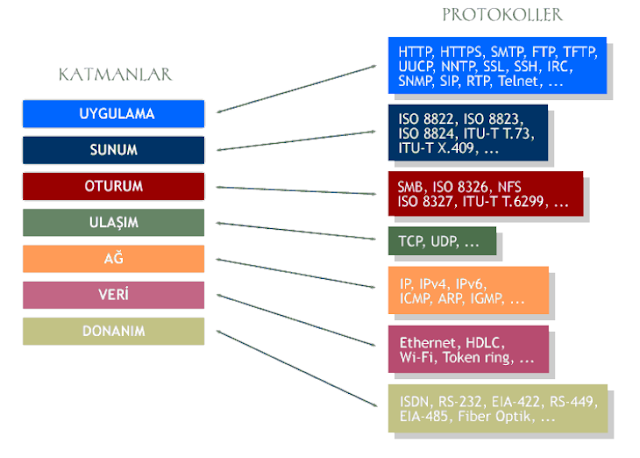 ebi: AĞ PROTOKOLLERİ