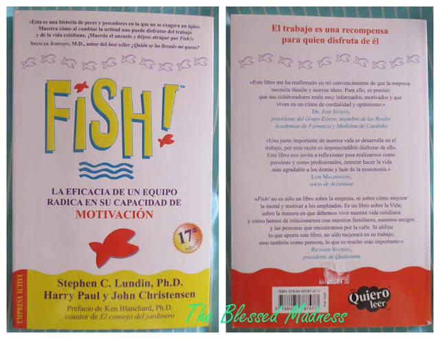 THE BLESSED MADNESS: LIBRO: Fish (Stephen C. Lundin PhD, Harry Paul ...