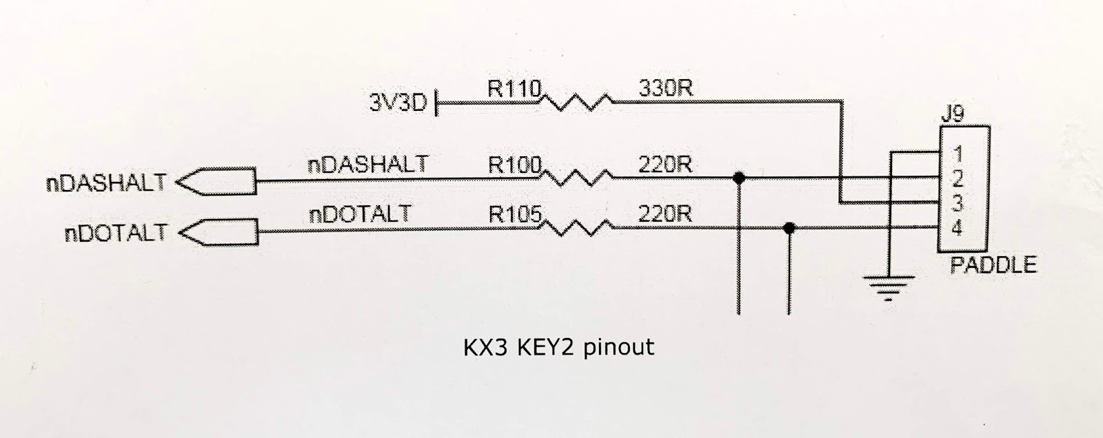 W0CP: Adapting the Elecraft KX3 and KX2 for two keys - two keys ...