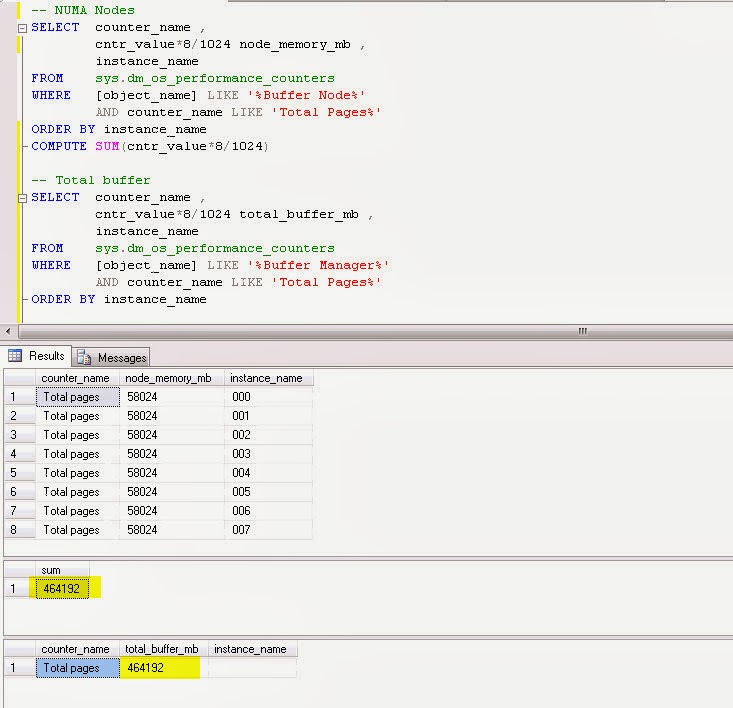 SQL Server – performance and other stories: NUMA - Memory and MAXDOP ...