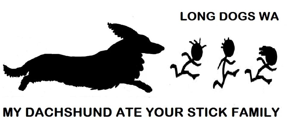 Long Dogs WA: Long Dog stickers...