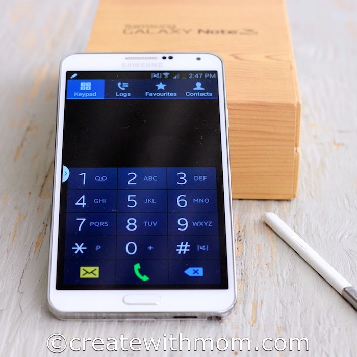 Create With Mom: Samsung GALAXY Note 3 and the SharePlus plans