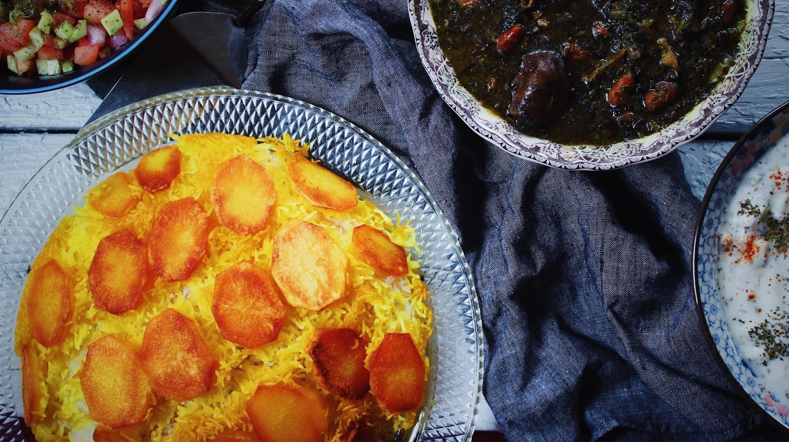 Turmeric & Saffron: The Art of Making Persian Tah-Dig