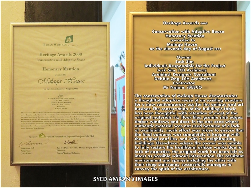 Agar Aku Tidak Lupa: MELAKA - DAY 02 - PART 08 - MALAQA HOUSE