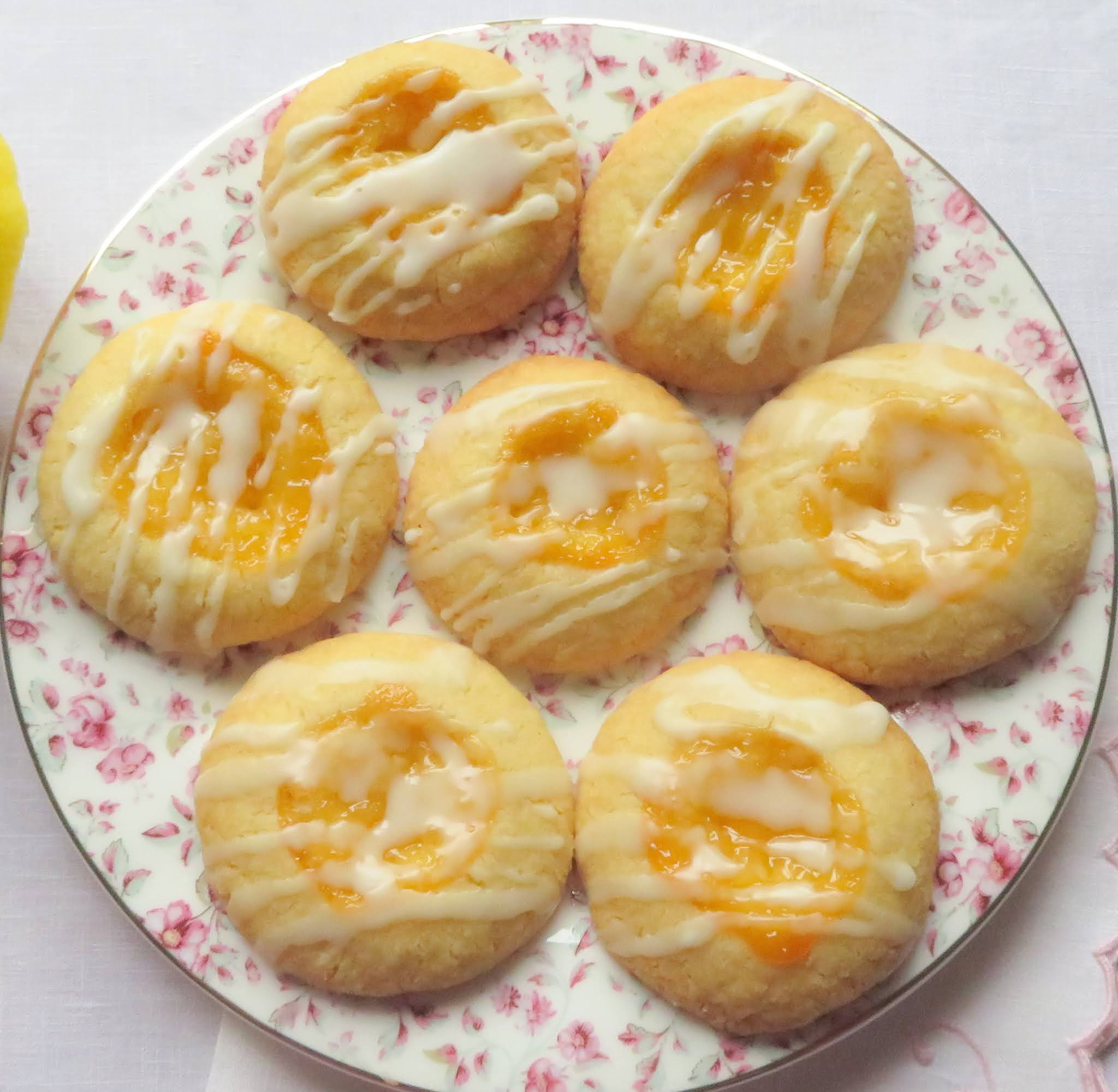 Lemon Curd Cookies | The English Kitchen