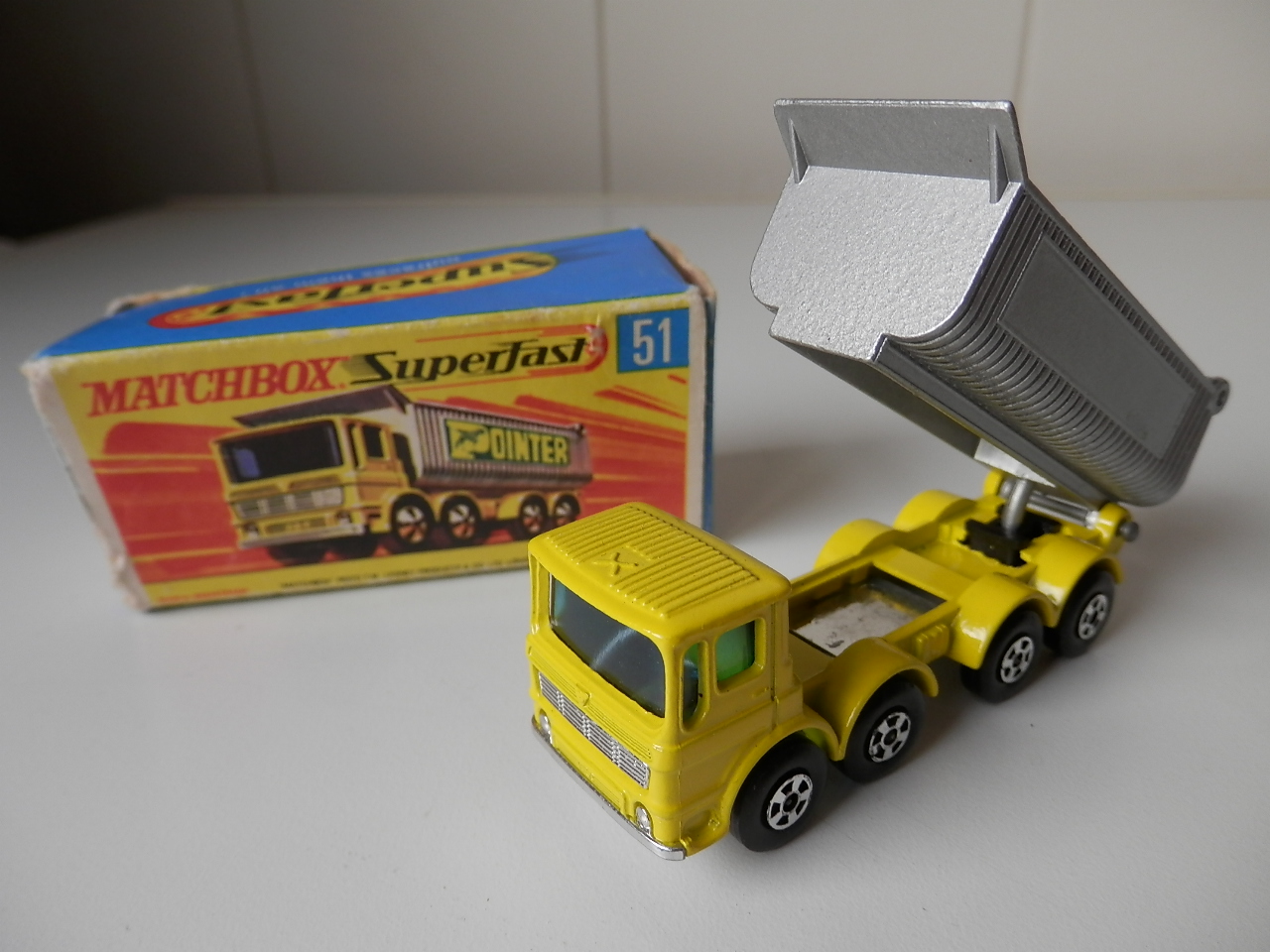 EDUARDO ASCANIO MIS MATCHBOX: Nº. 51-A (AEC) 8 WHEEL TIPPER