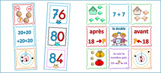 IPOTÂME ....TÂME: Connaissance du nombre, jeux.