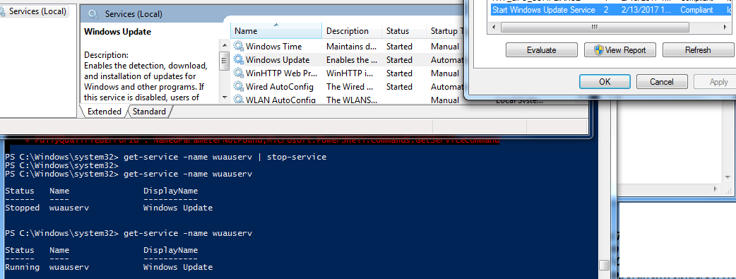 WINDOWS UPDATE SERVICE- START WINDOWS UPDATE SERVICE