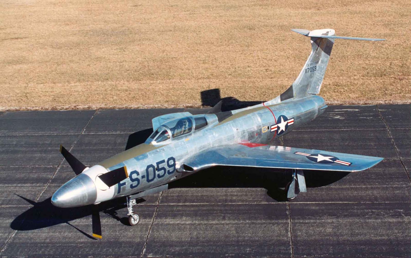 FDRA - Fuerza Aérea: Prototipo: Republic XF-84H Thunderscreech