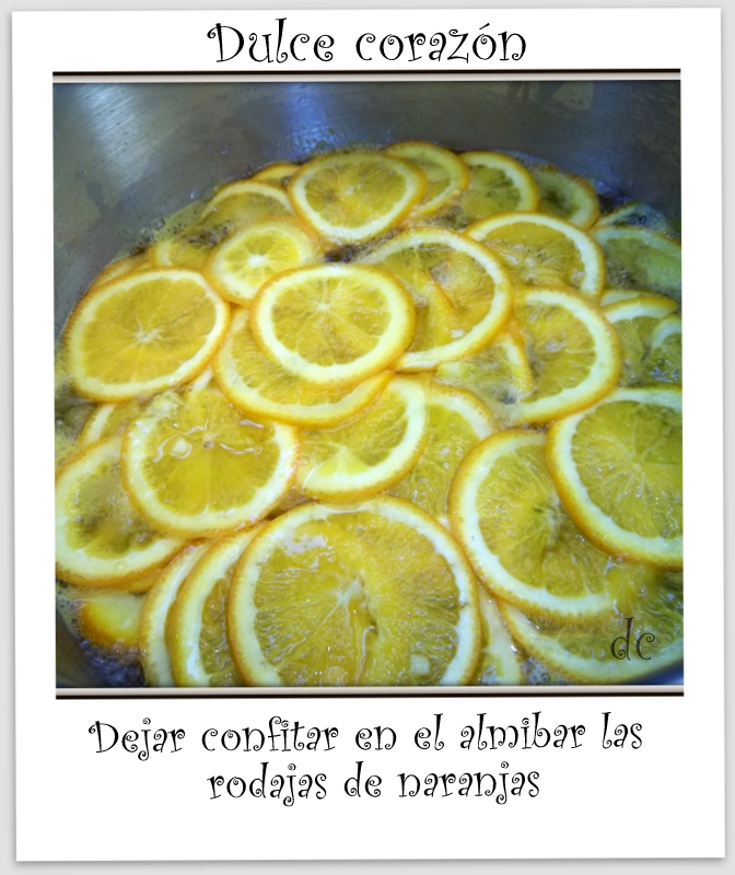 Dulce corazón: Naranja confitada