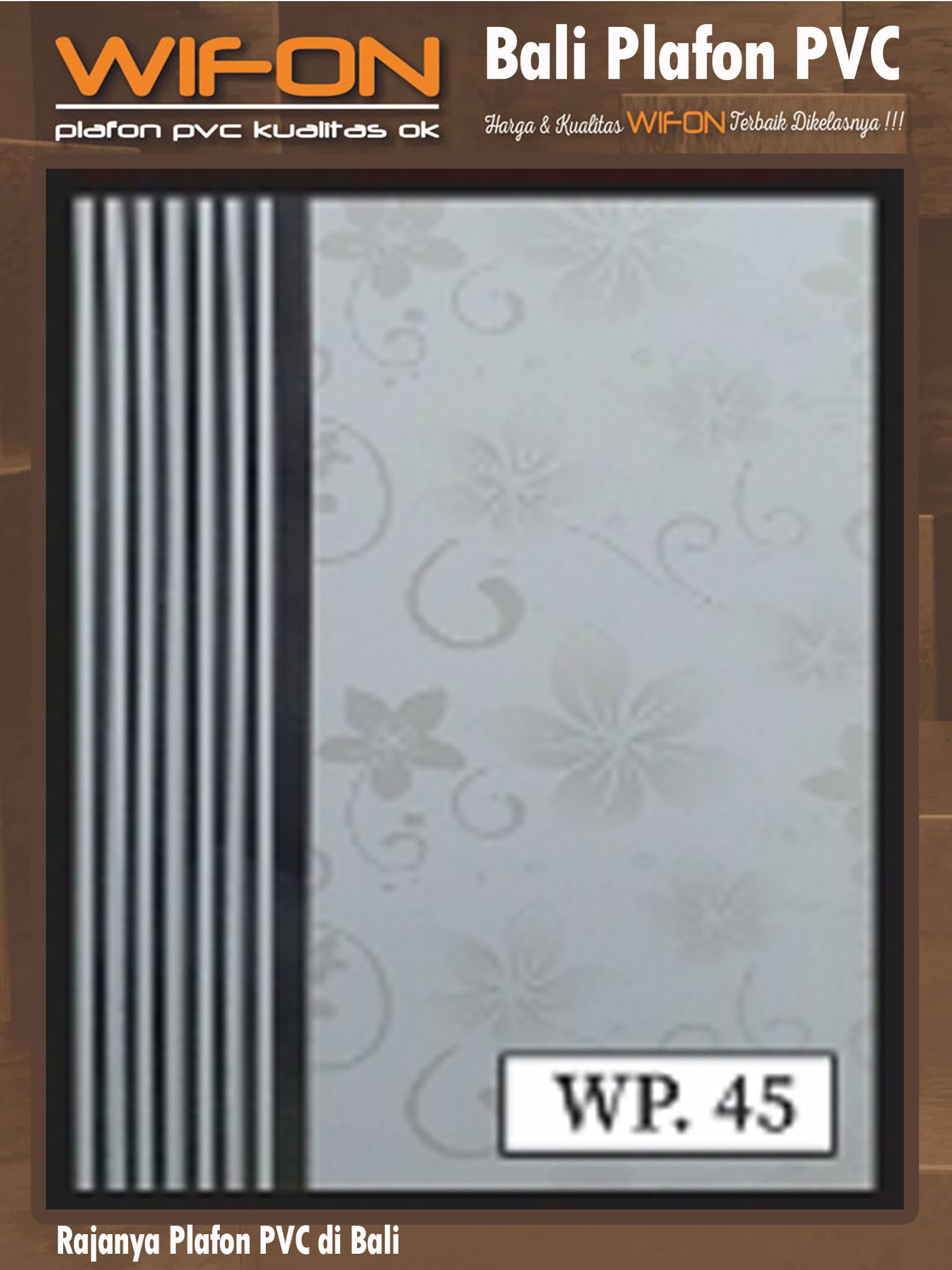 BALI PLAFON PVC: WIFON PLAFON