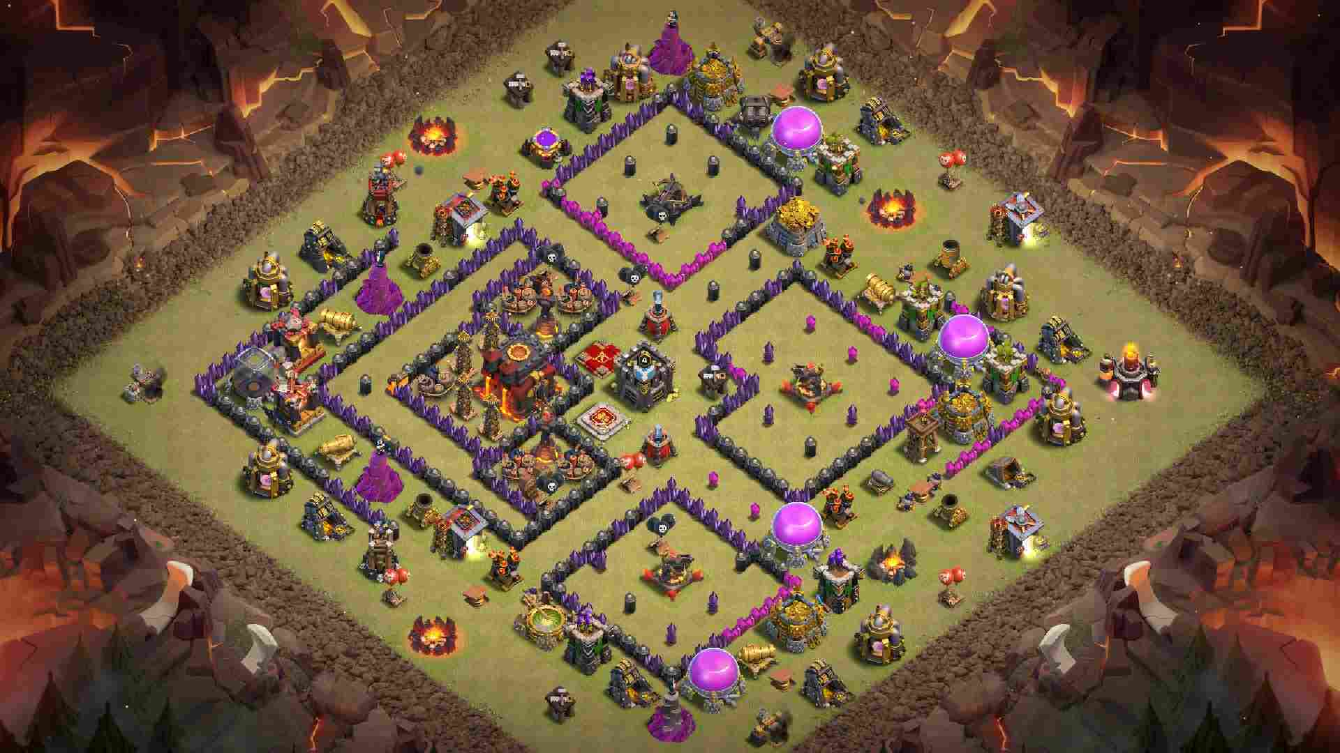 Tổng hợp 30 mẫu base coc Hall 10 thủ tốt nhất 2021 tuyển chọn | Clash ...