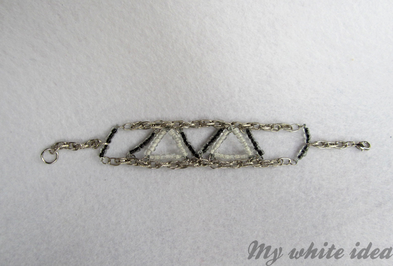TRIANGLE BRACELET DIY | MY WHITE IDEA DIY