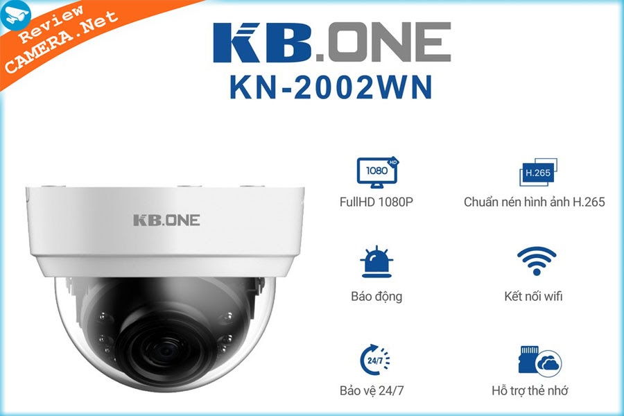 Hướng Dẫn Cài Đặt Và Sử Dụng Camera Wifi Done Ốp Trần KBONE KN-2002WN