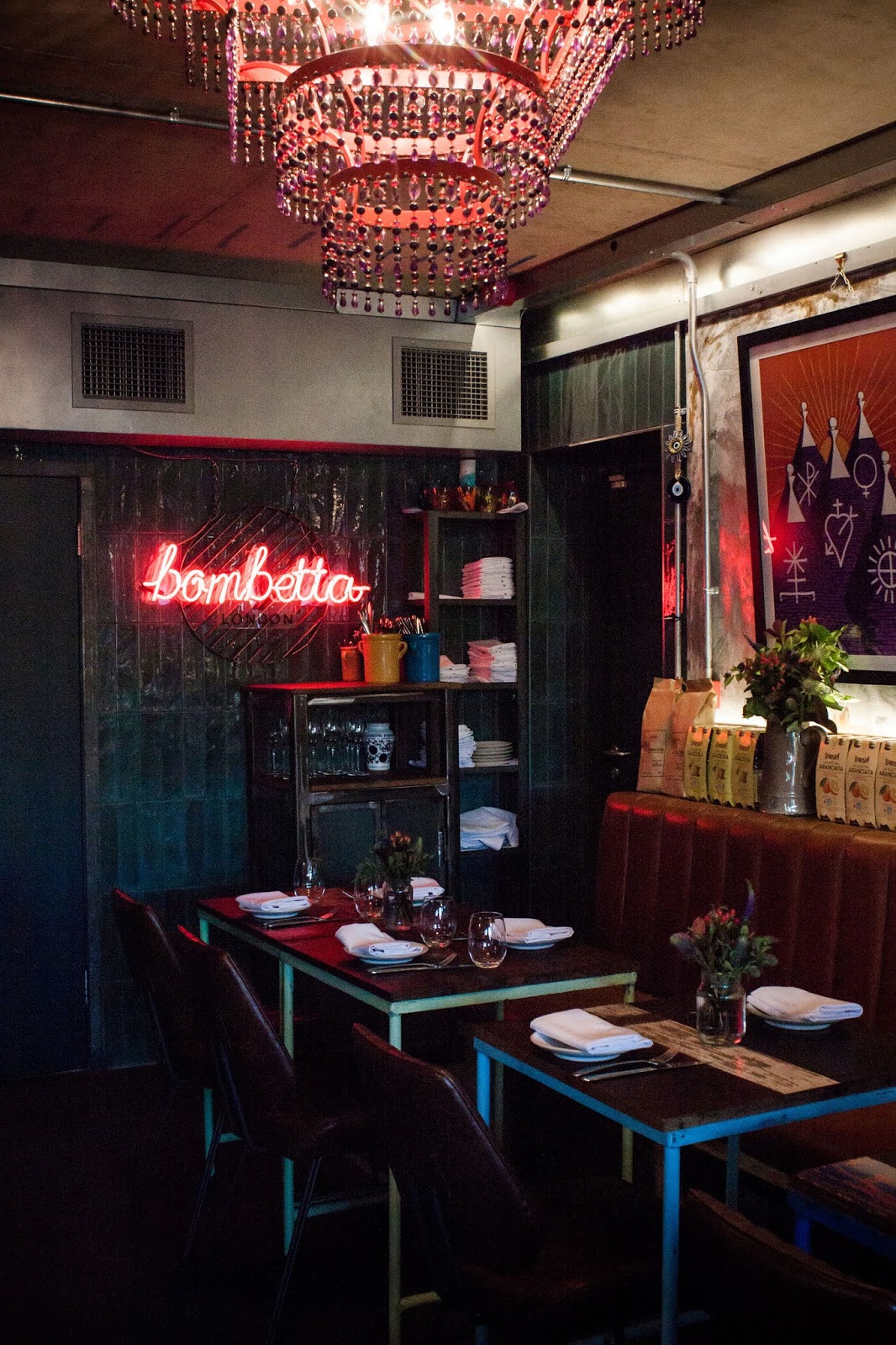 Restaurant design: Bombetta, E11 | Design Seeker