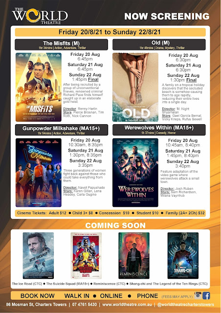 The World Theatre - Charters Towers: CINEMA + LIVE + special events POSTERS