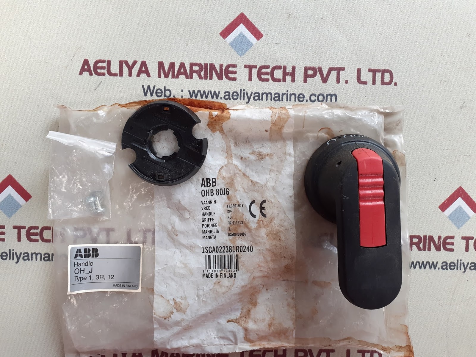 AELIYA MARINE TECH PVT LTD: ABB HANDLE OH_J 1,3R,12
