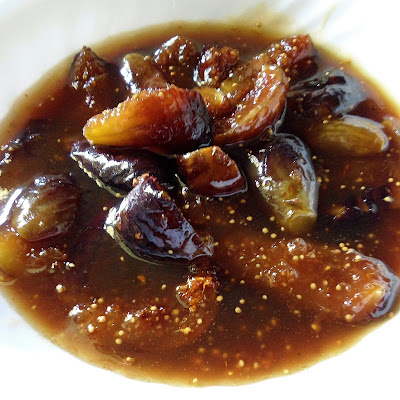 Sage Trifle: Fresh Fig Compote