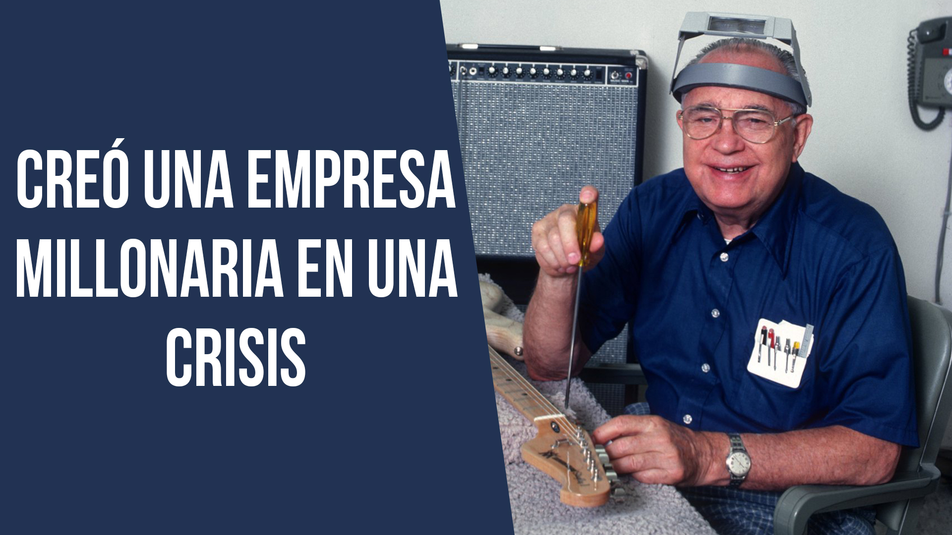 La historia de Leonidas Fender, el inventor que revolucionó la ...
