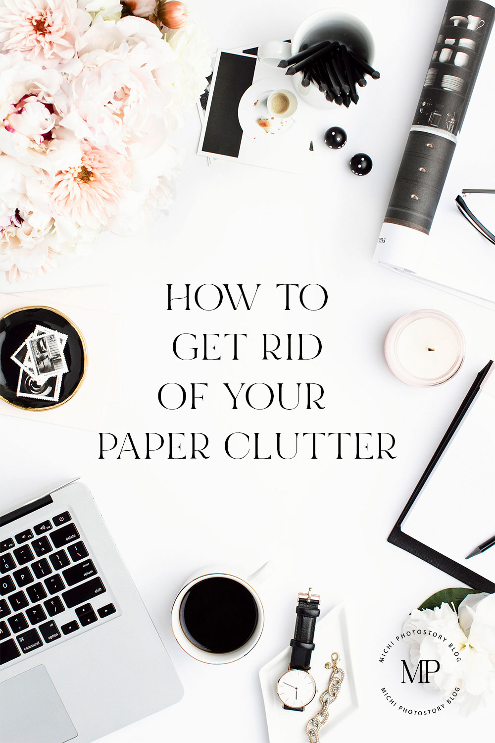 Michi Photostory: How to Get Rid of Your Paper Clutter