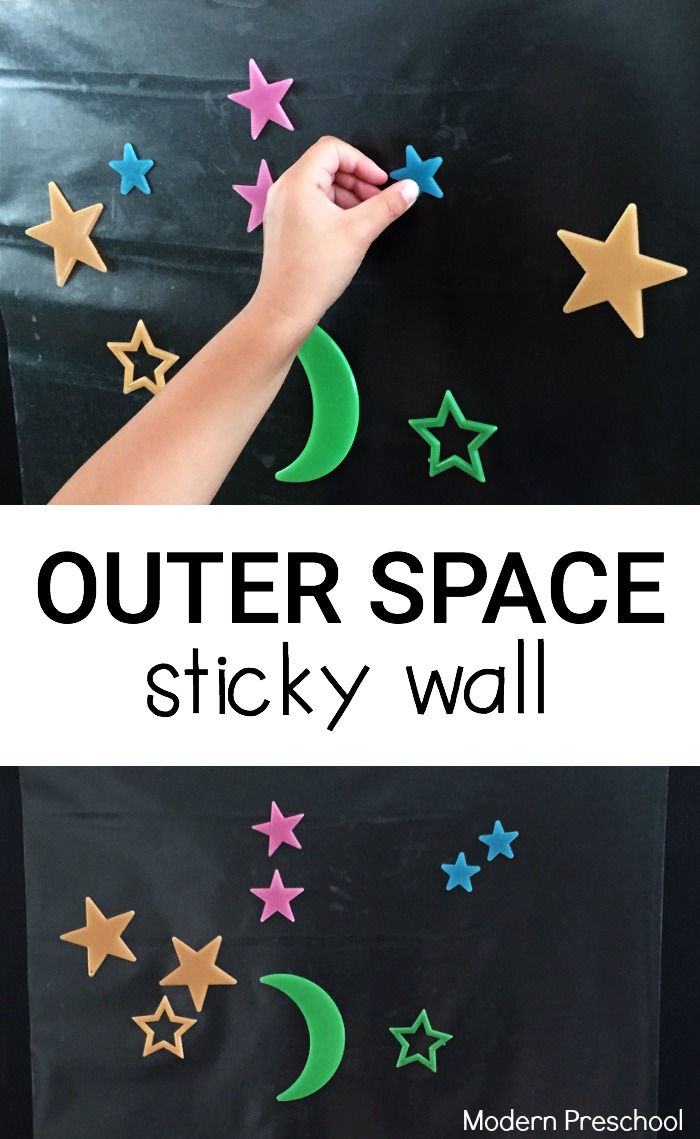 Stars in Outer Space Sticky Wall