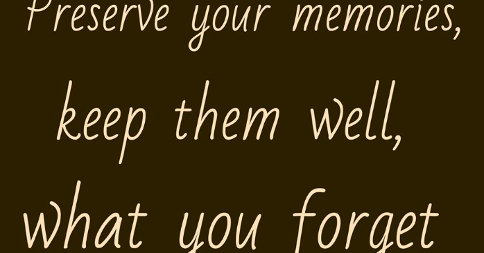 Cheryl's Frugal Corner: Saving Yesterday & Today for Tomorrow