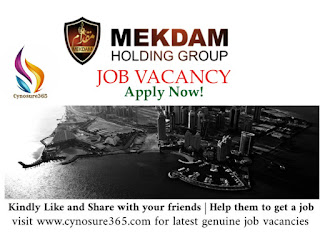 MEKDAM HOLDING GROUP QATAR JOB VACANCIES - CYNOSURE365