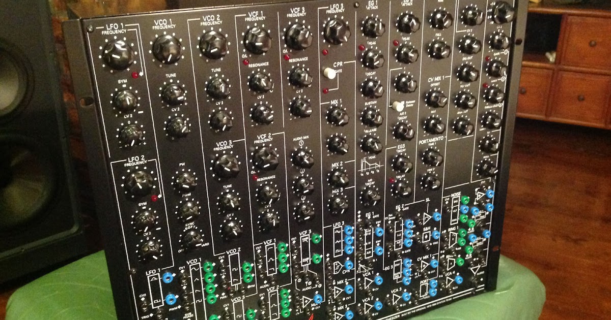 MATRIXSYNTH: Synton Fenix Modular Analogue Synth SN V59