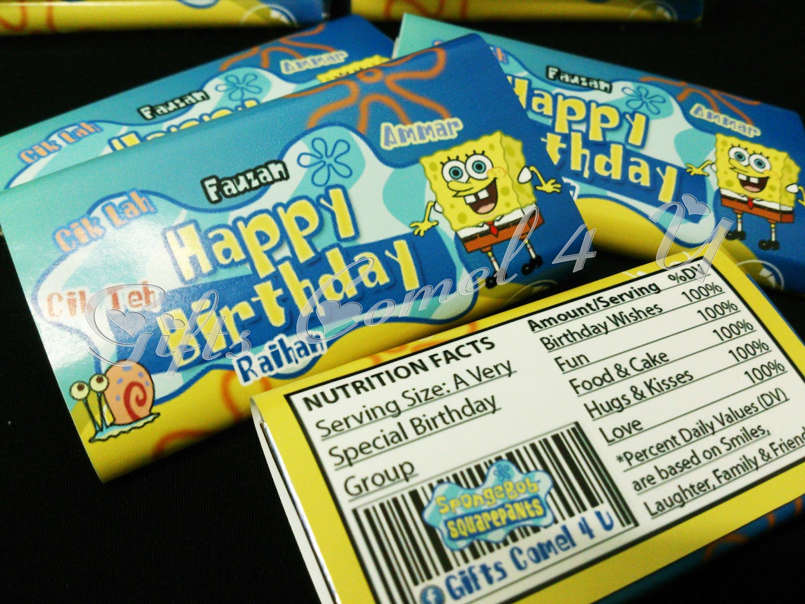Gifts Comel 4 U: Ordered by Khalilah Yunus : "Spongebob Squarepants ...
