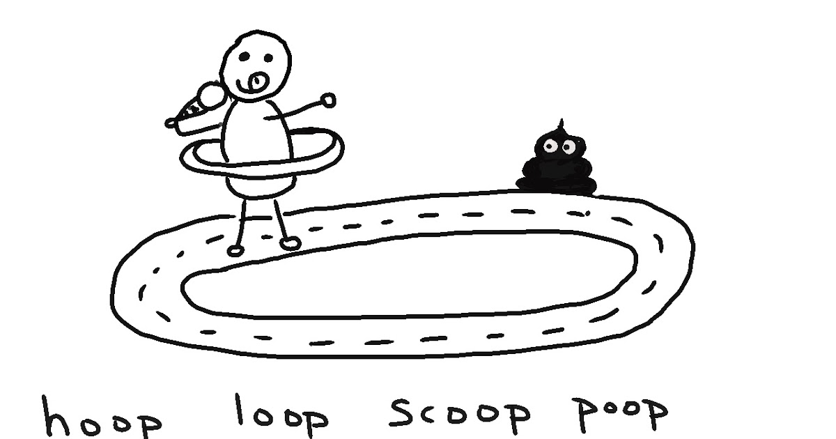 hoop loop scoop poop
