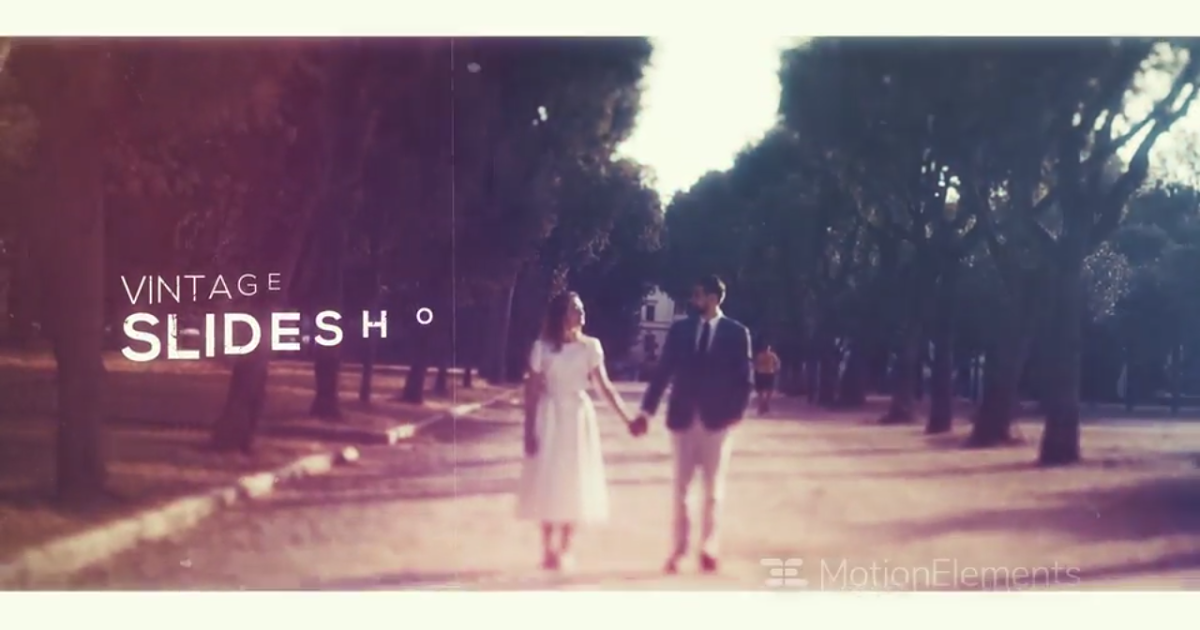 Vintage Slideshow After Effects Template Vintage Slideshow After Effects Template
